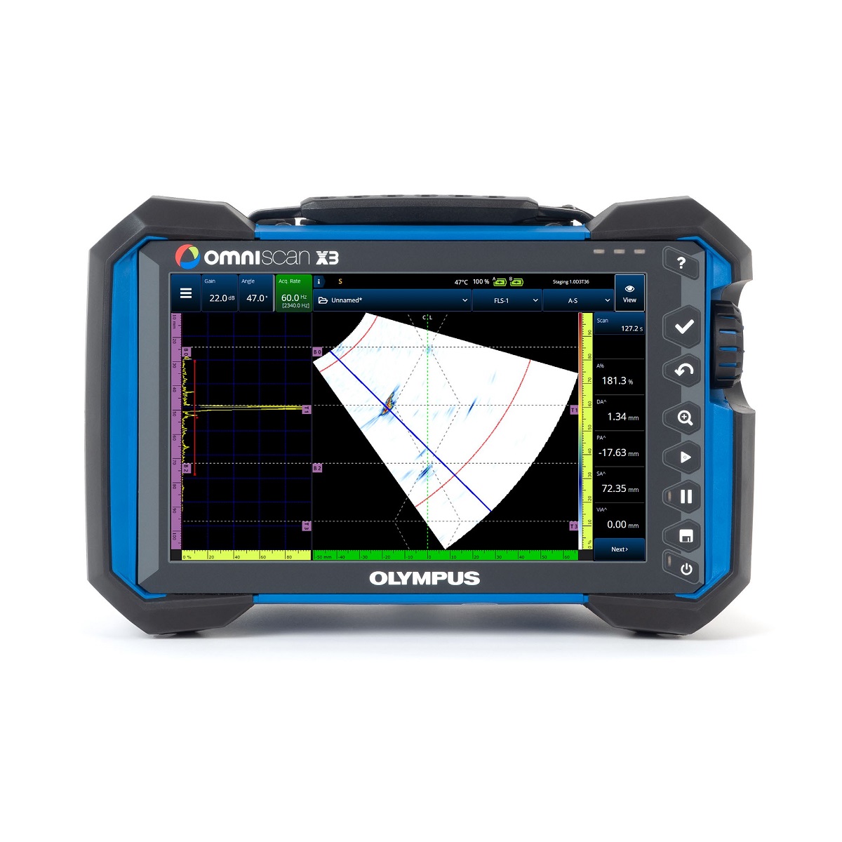OmniScan X3 全聚焦（TFM）功能的相控阵超声波探伤仪 - 劭嘉检测科技~M2M相控阵探伤仪，JSR超声脉冲发生器，Array胶片扫描仪~